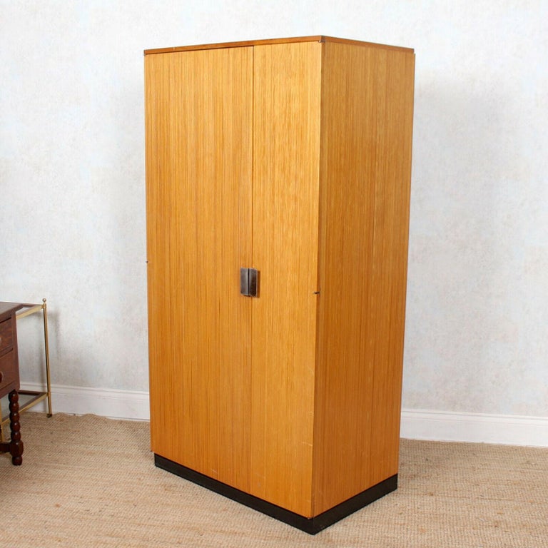 English Stag Wardrobe Retro Gents Compactum For Sale at 1stDibs
