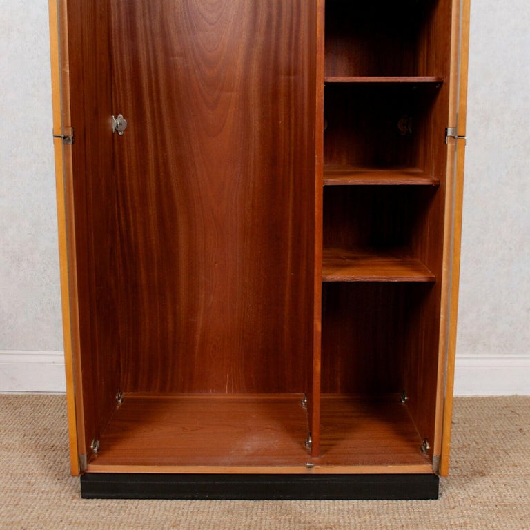English Stag Wardrobe Retro Gents Compactum For Sale at 1stDibs