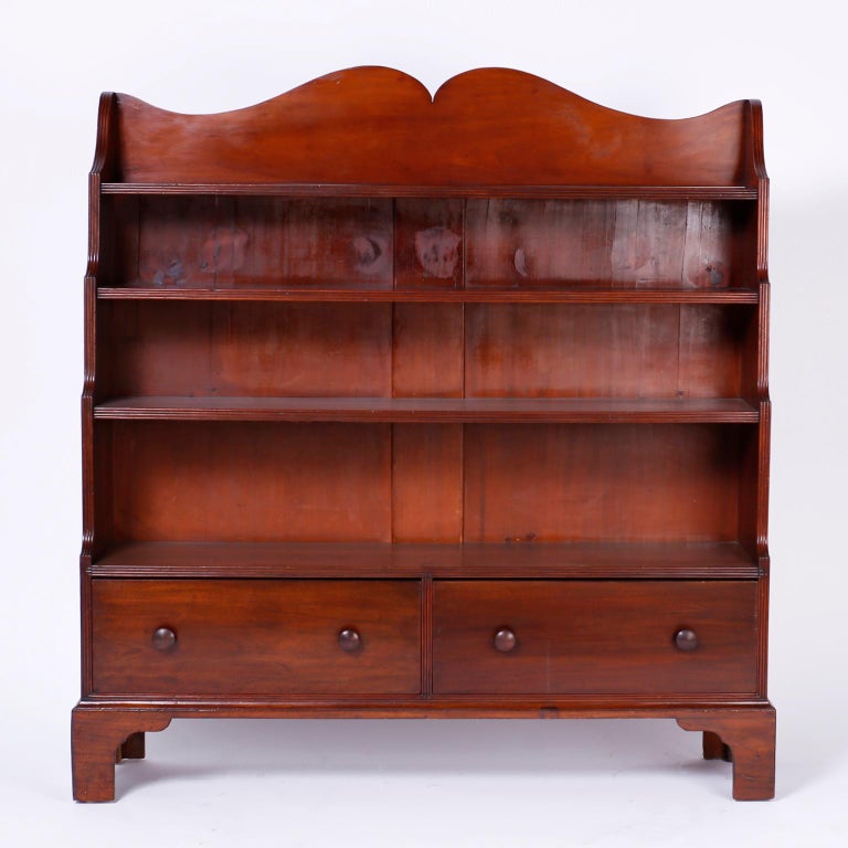 English Step Down Bookcase at 1stDibs