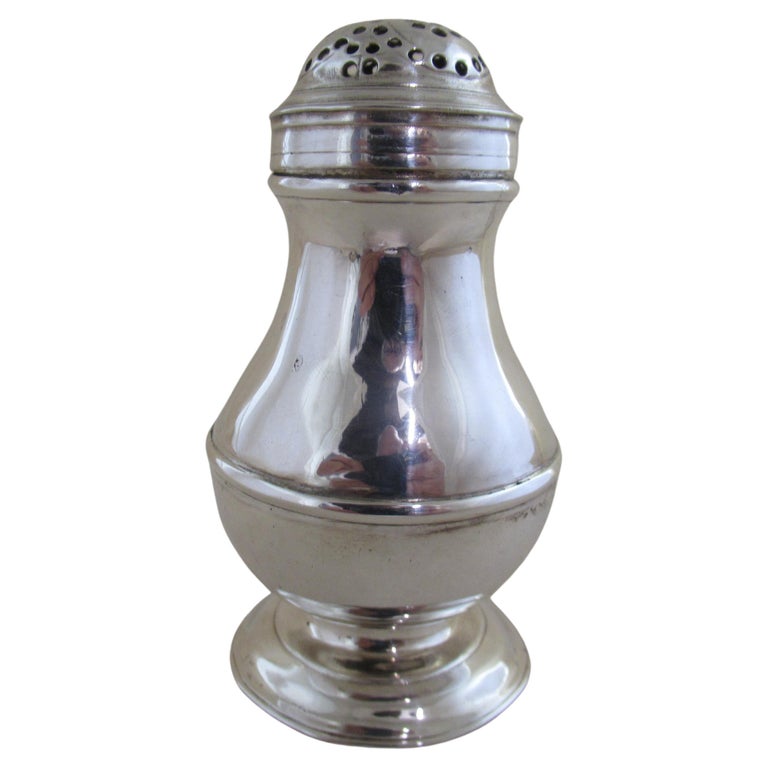 English Sterling Silver 18th Century Desk Sander Hallmarked:-London ...