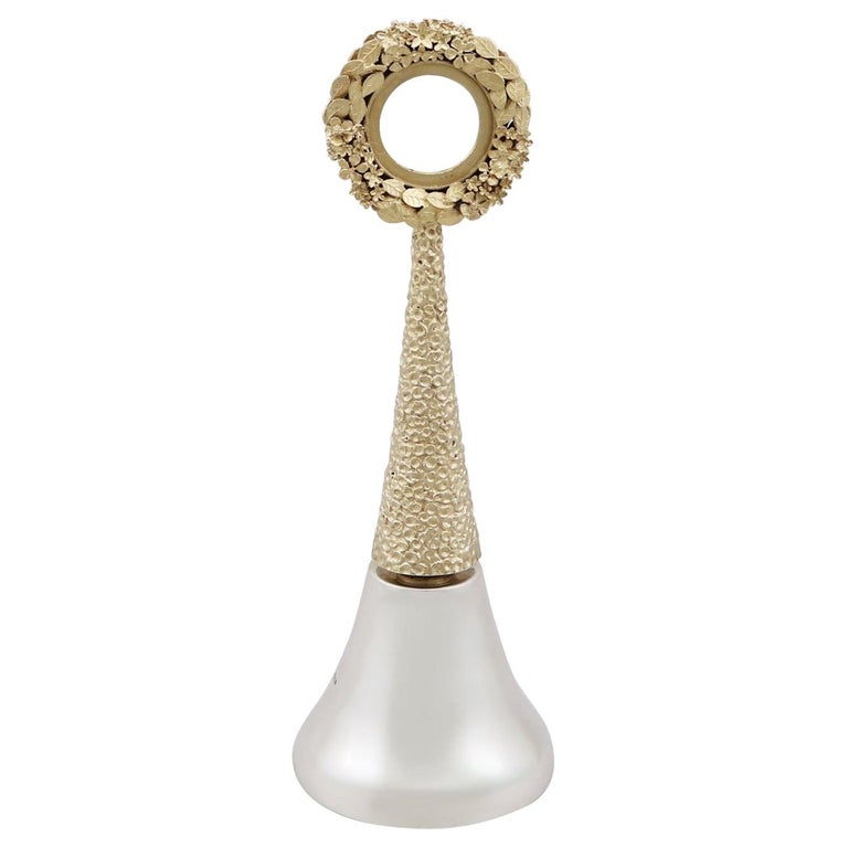 English Sterling Silver Table Bell by Stuart Devlin at 1stDibs