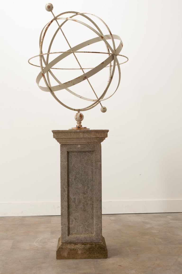 English Stone and Metal Armillary at 1stDibs