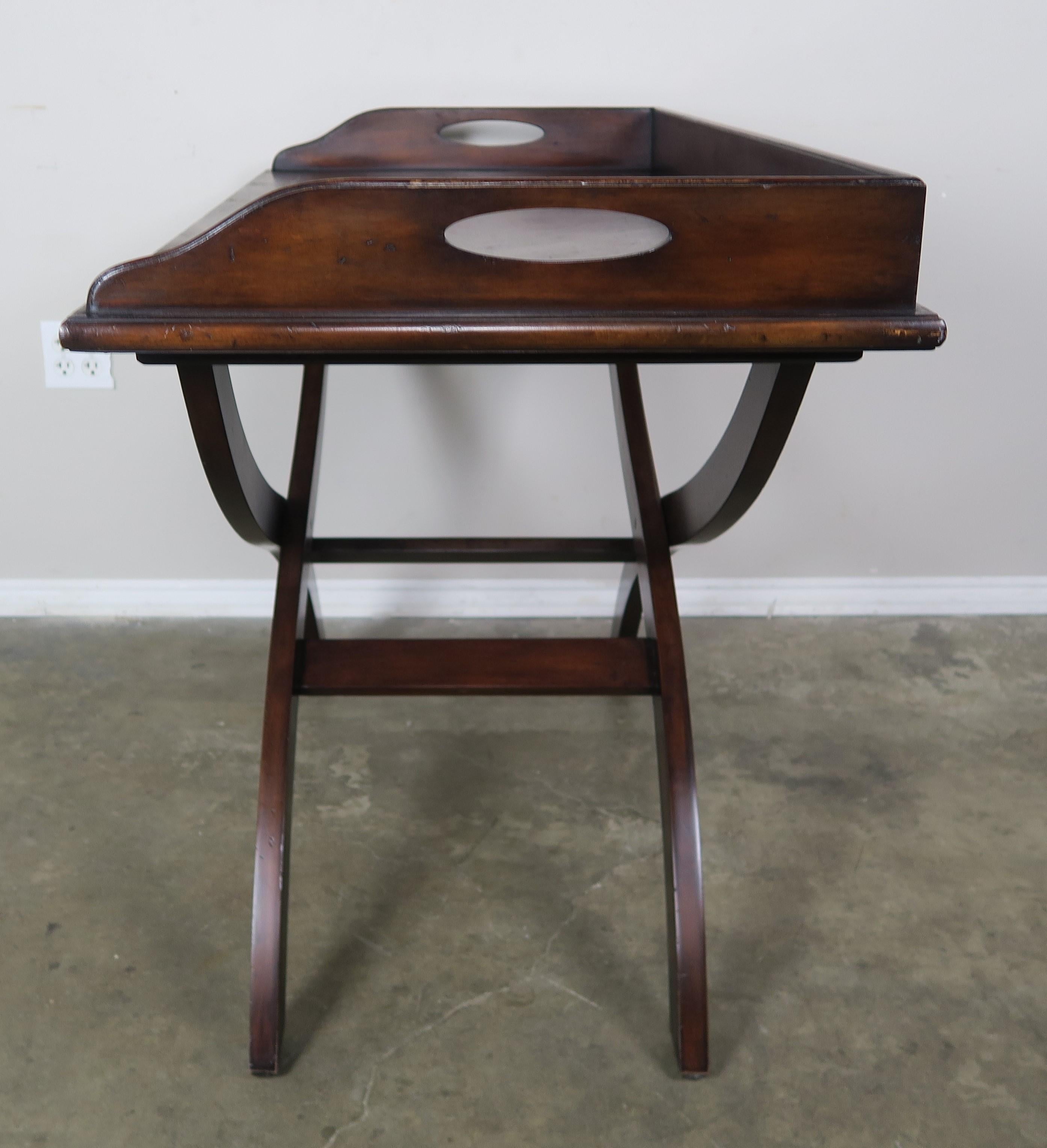 English Style Butler's Tray on Stand at 1stDibs | butler's tray, butler ...