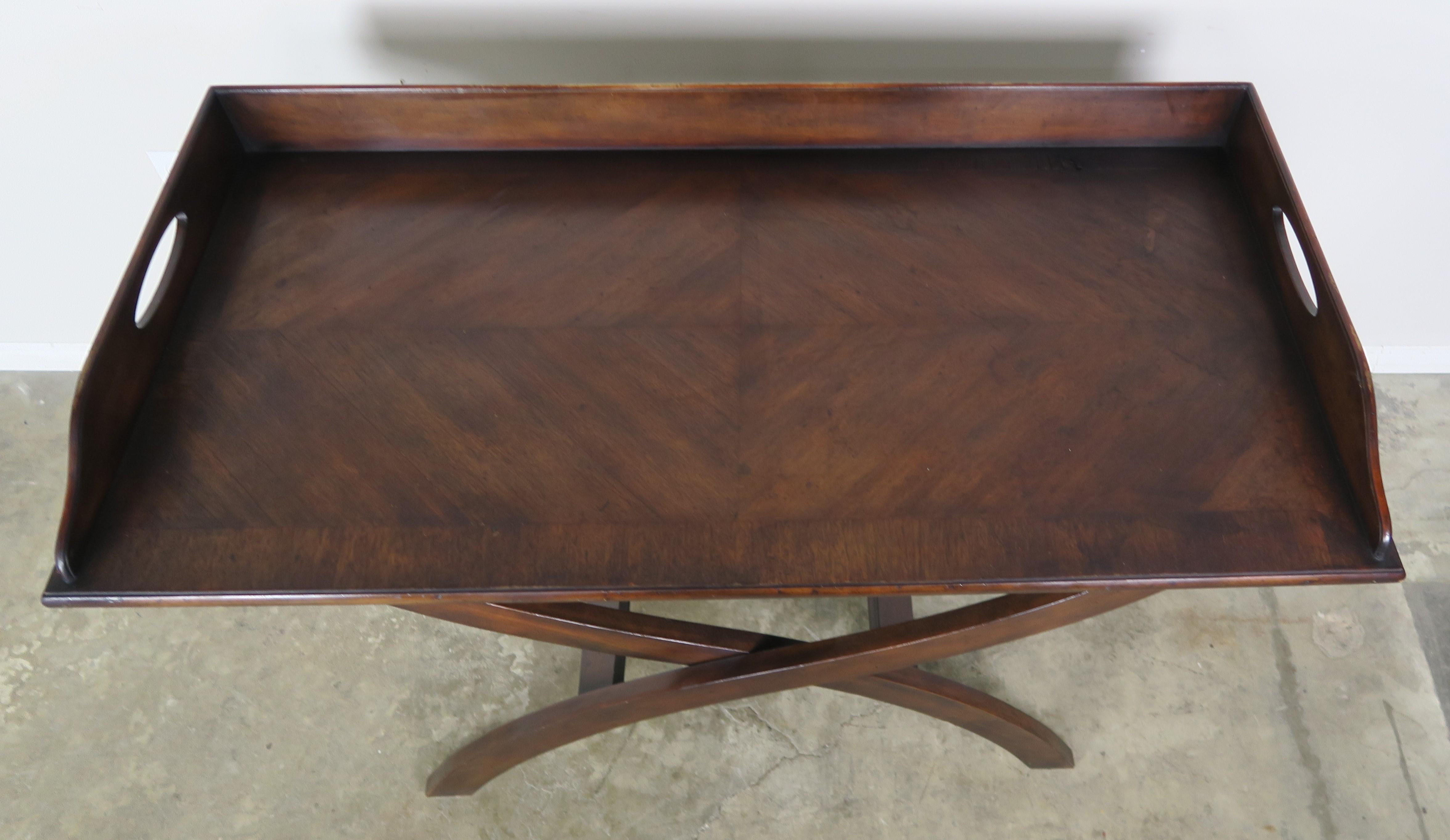 English Style Butler's Tray on Stand at 1stDibs | butler's tray, butler ...