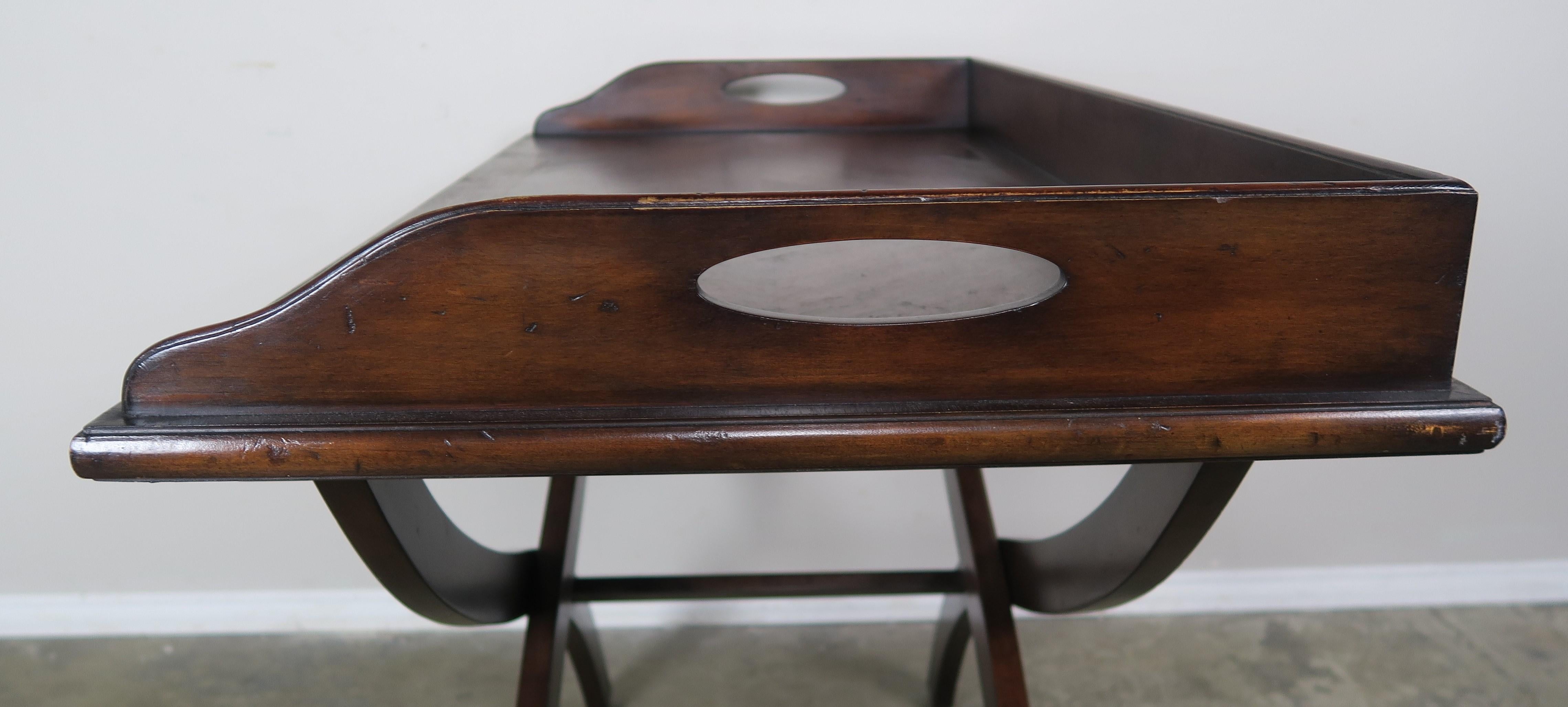 English Style Butler's Tray on Stand at 1stDibs | butler's tray, butler ...