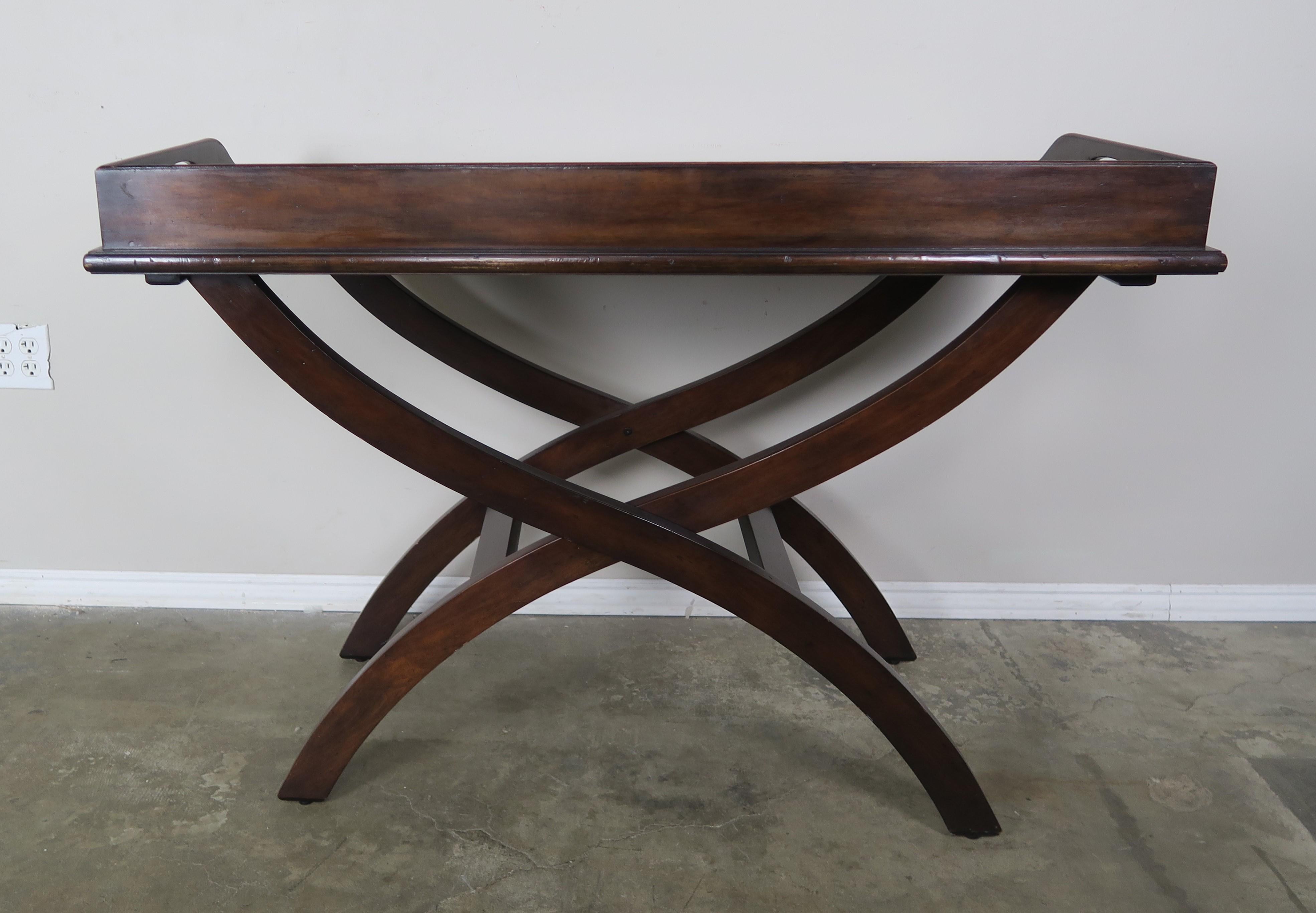 English Style Butler's Tray on Stand at 1stDibs | butler's tray, butler ...