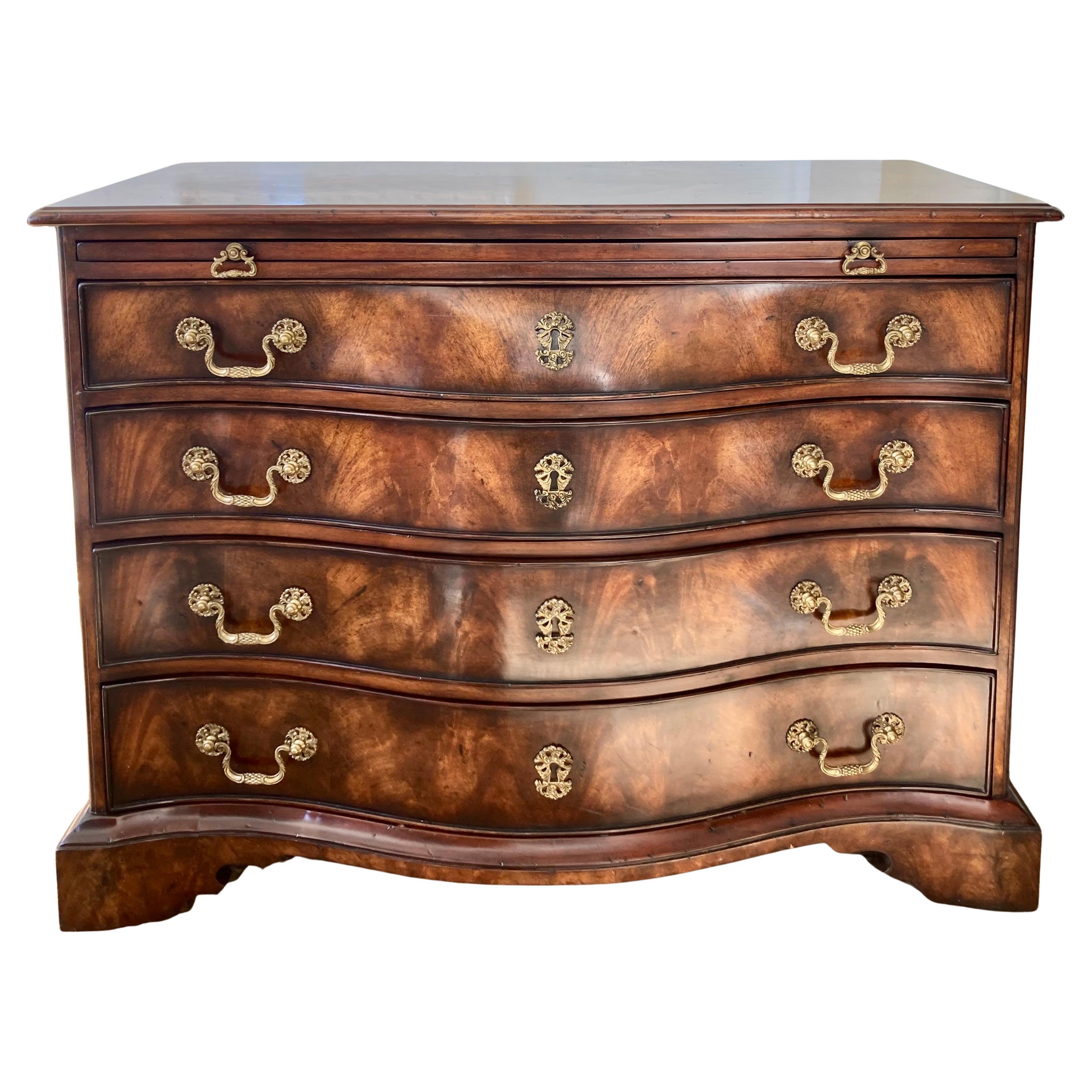 English Style Commode With Pullout Writing Desk at 1stDibs