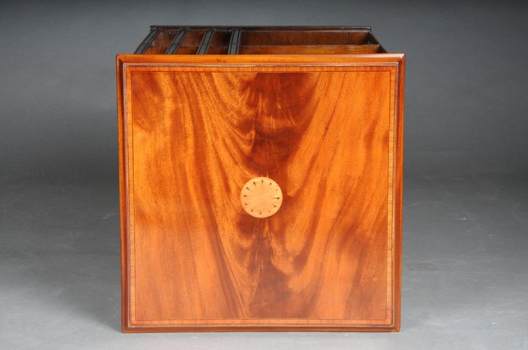 English Style Rondell Revolving Bookcase/ Shelf Stained Mahogany For ...