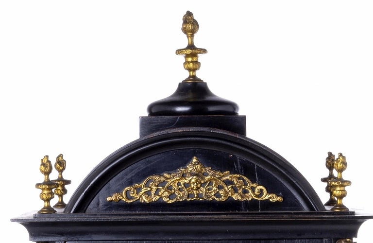 ENGLISH TABLE CLOCK 19th Century George III style JOHN CREED JENNENS ...