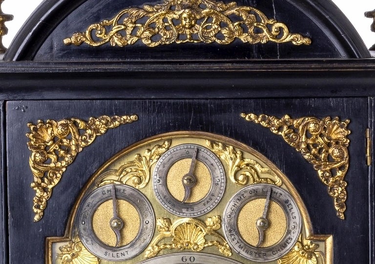 ENGLISH TABLE CLOCK 19th Century George III style JOHN CREED JENNENS ...