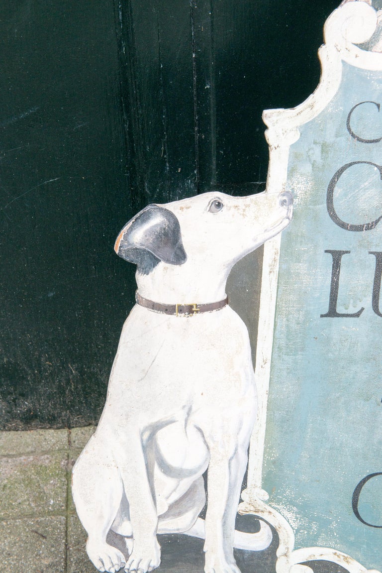 English Tea Shop Sign For Sale at 1stDibs