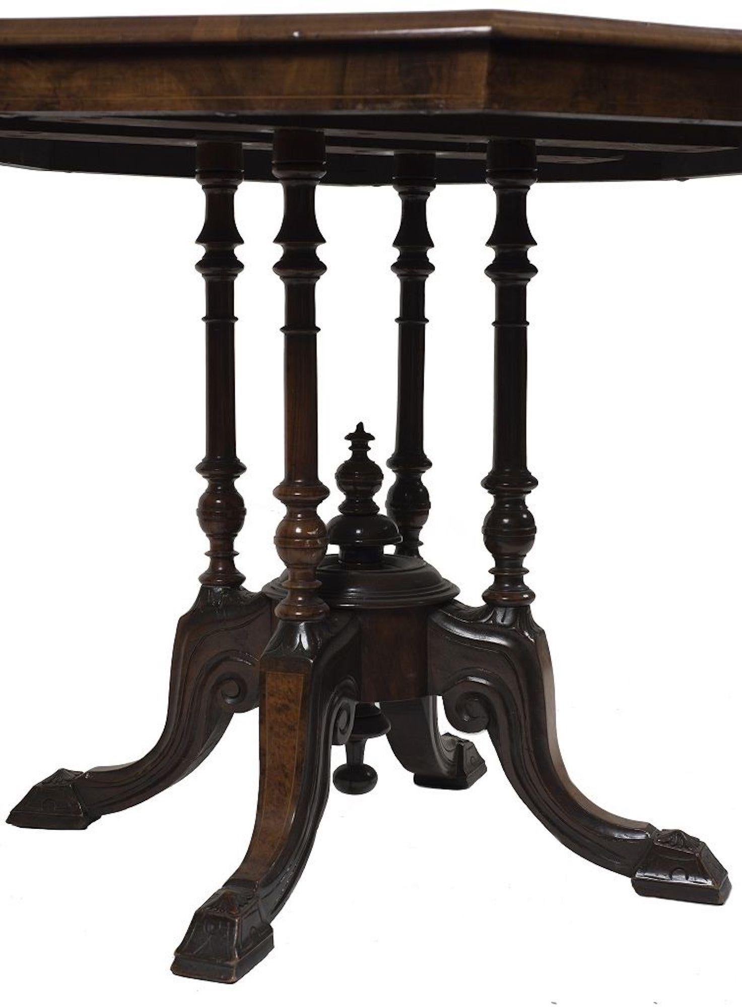 English Tea Table English Manufacture End of 19th Century at 1stDibs ...