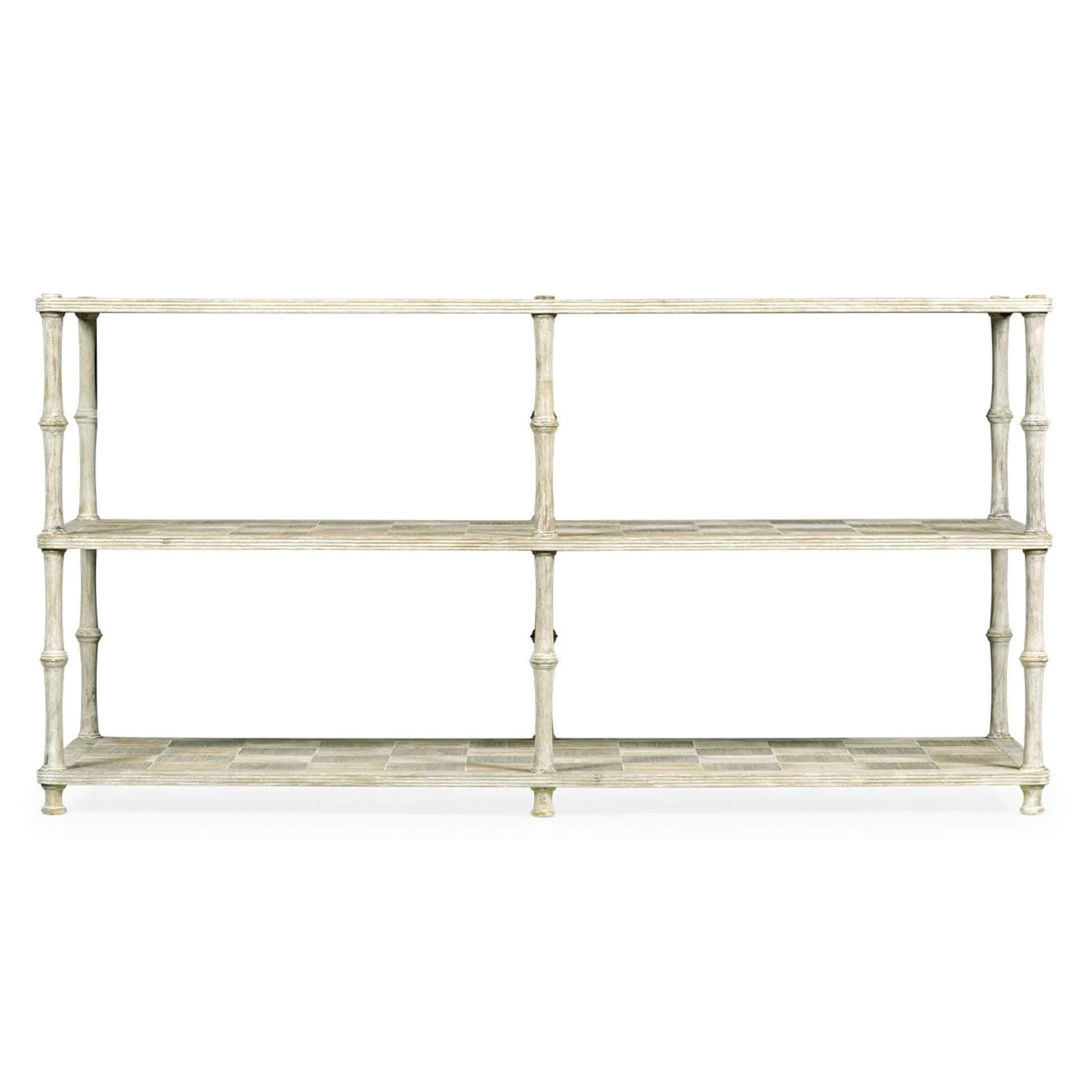 English Three-Tier Washed Console Table For Sale at 1stDibs | 3 tier ...