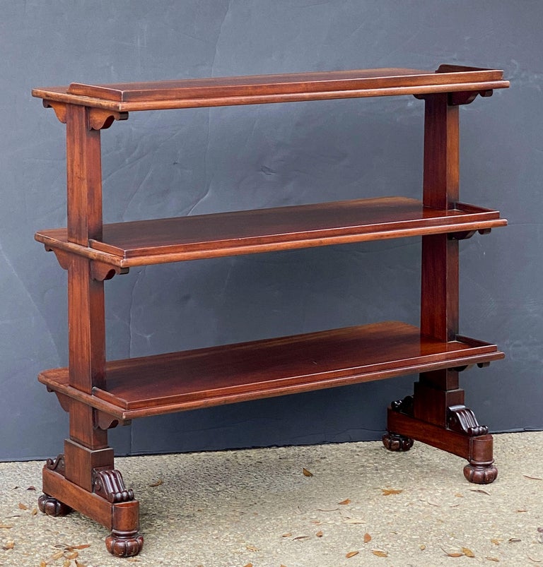 English Trolley or Console Server of Mahogany at 1stDibs | server trolley