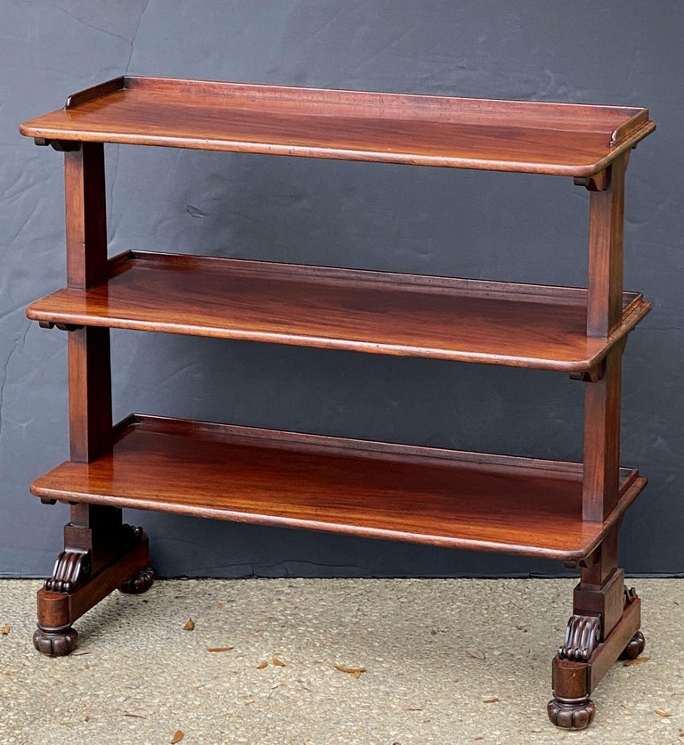 English Trolley or Console Server of Mahogany at 1stDibs | server trolley