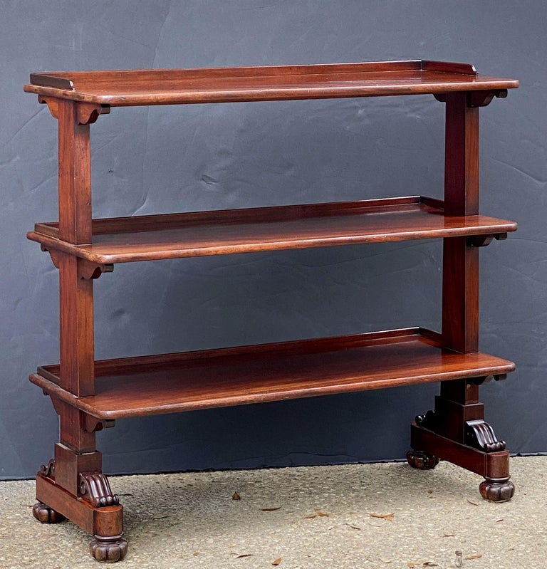 English Trolley or Console Server of Mahogany at 1stDibs | server trolley