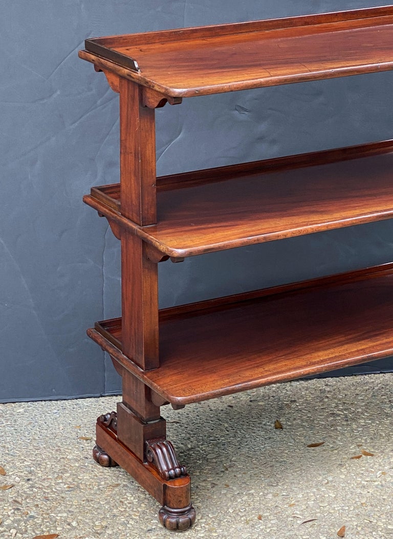 English Trolley or Console Server of Mahogany at 1stDibs | server trolley