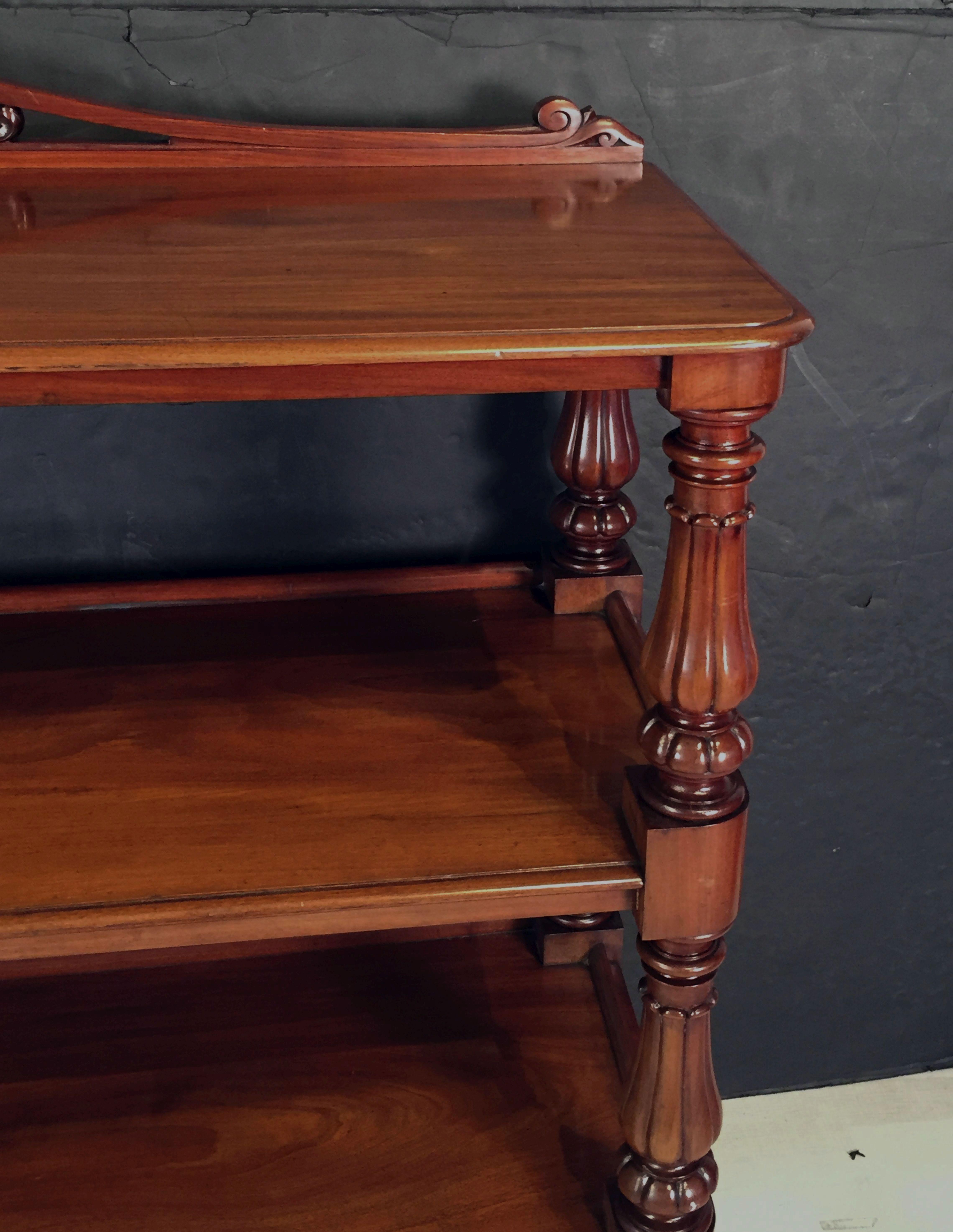 English Trolley or Console Servers of Mahogany 'Individually Priced' at ...