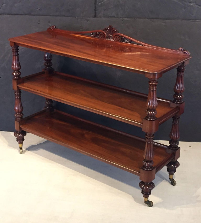 English Trolley or Console Servers of Mahogany 'Individually Priced' at ...