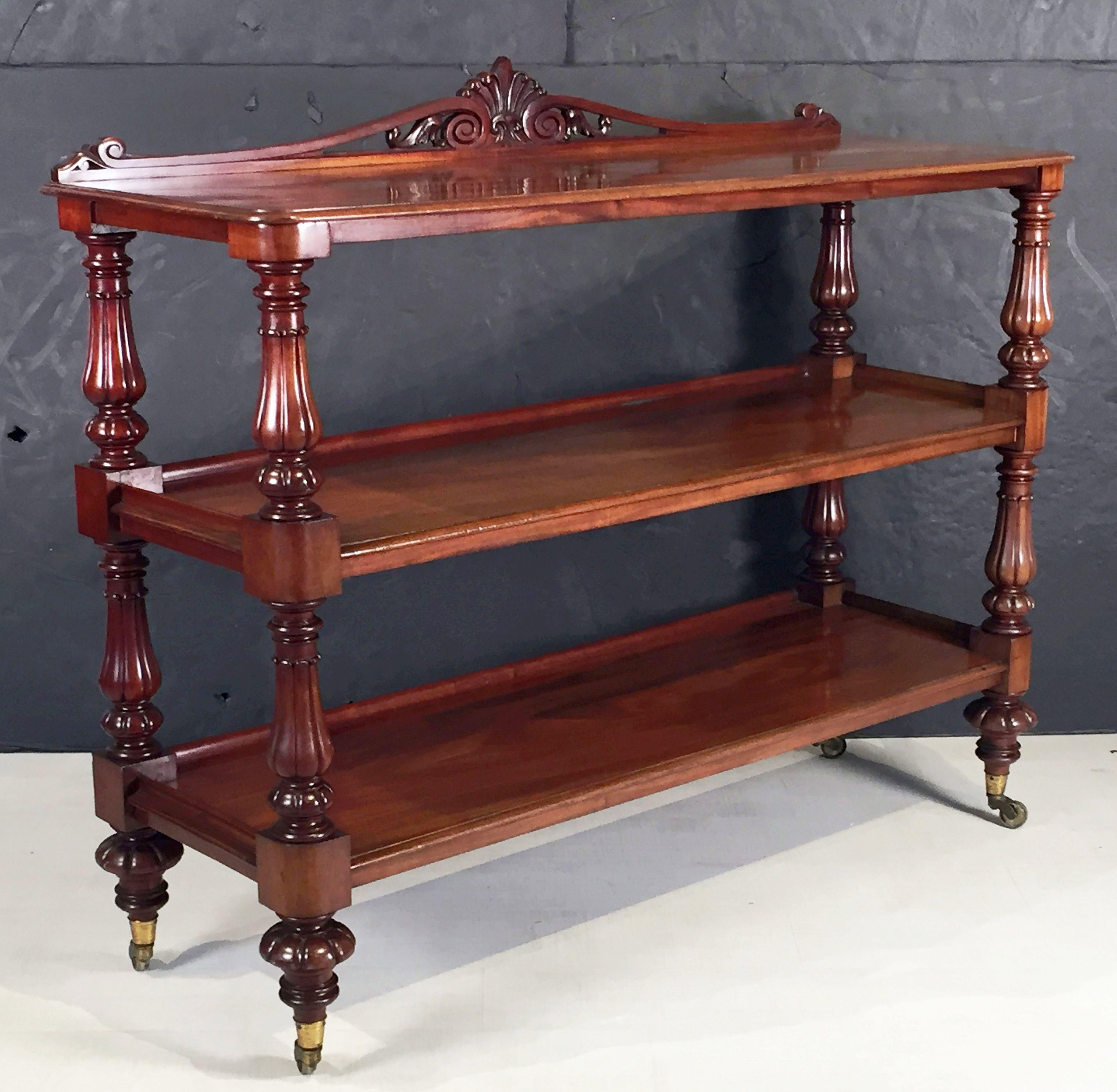 English Trolley or Console Servers of Mahogany 'Individually Priced' at ...