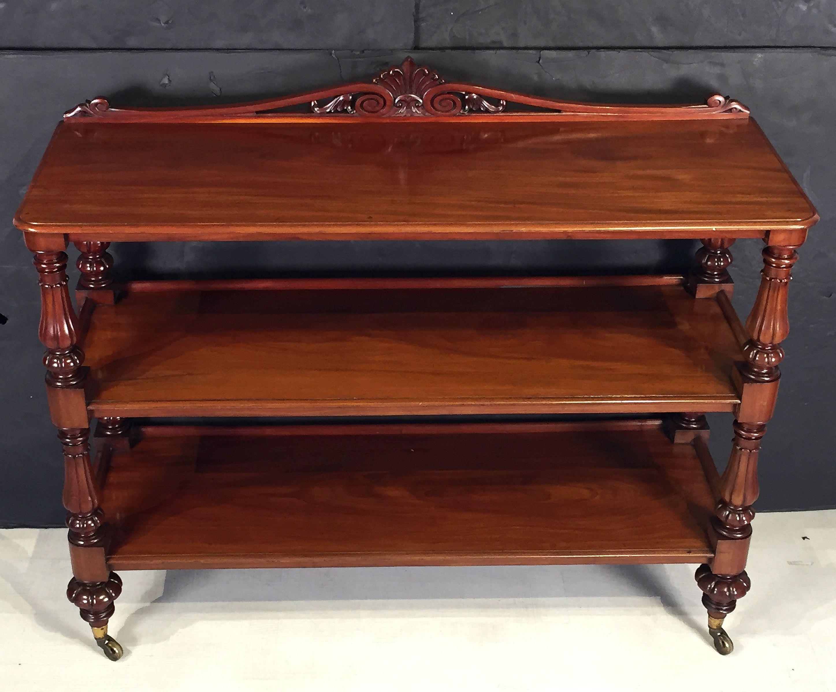 English Trolley or Console Servers of Mahogany 'Individually Priced' at ...