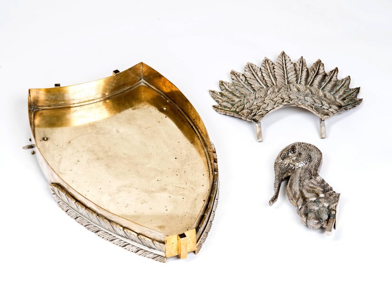 English Silver Plate Turkey Platter, circa 19th Century at 1stDibs
