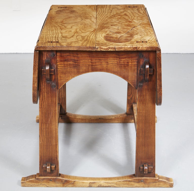 English Vernacular Field Ash Center Table For Sale at 1stDibs