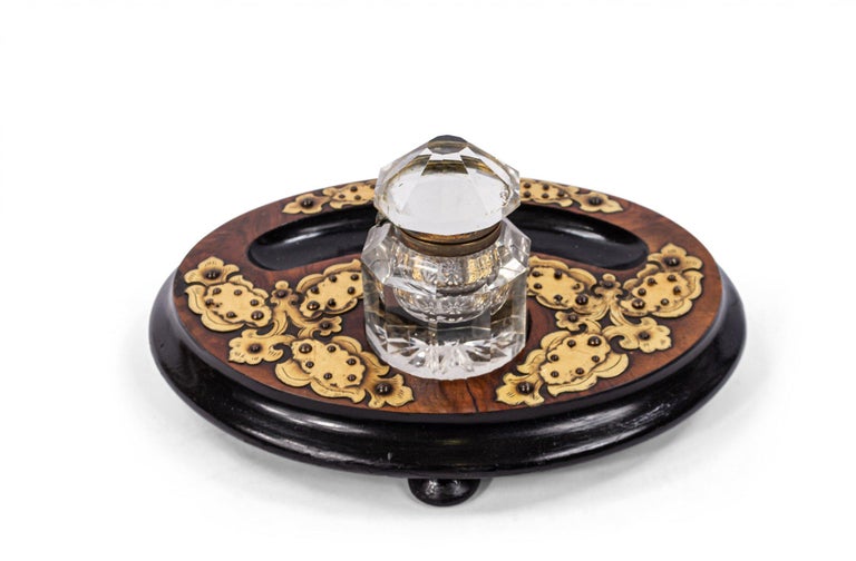 English Victorian Bone and Brass Inkwell For Sale at 1stDibs ...