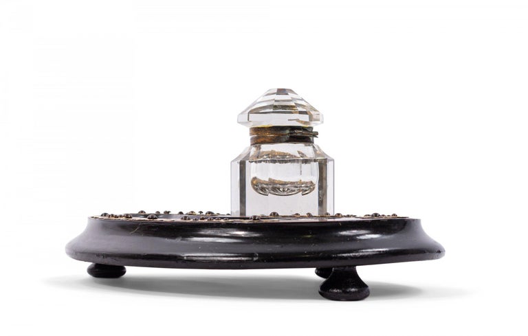 English Victorian Bone and Brass Inkwell For Sale at 1stDibs ...