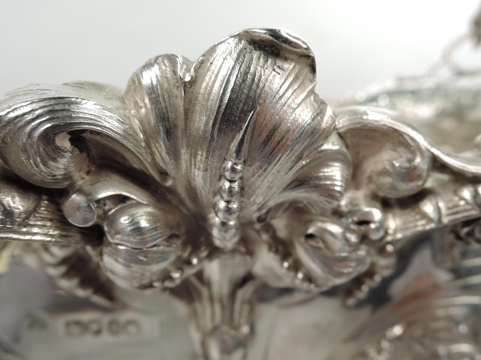English Victorian Classical Centerpiece Bowl by Robert Garrard For Sale ...