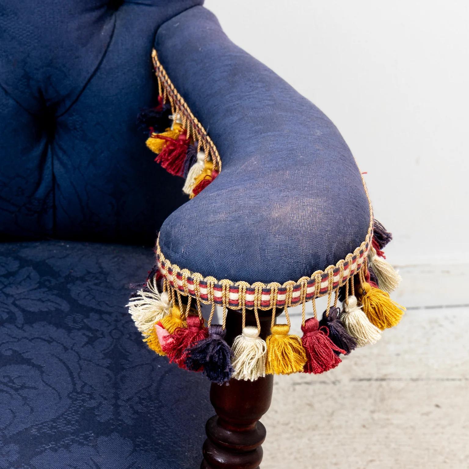 English Victorian Library Chair For Sale at 1stDibs