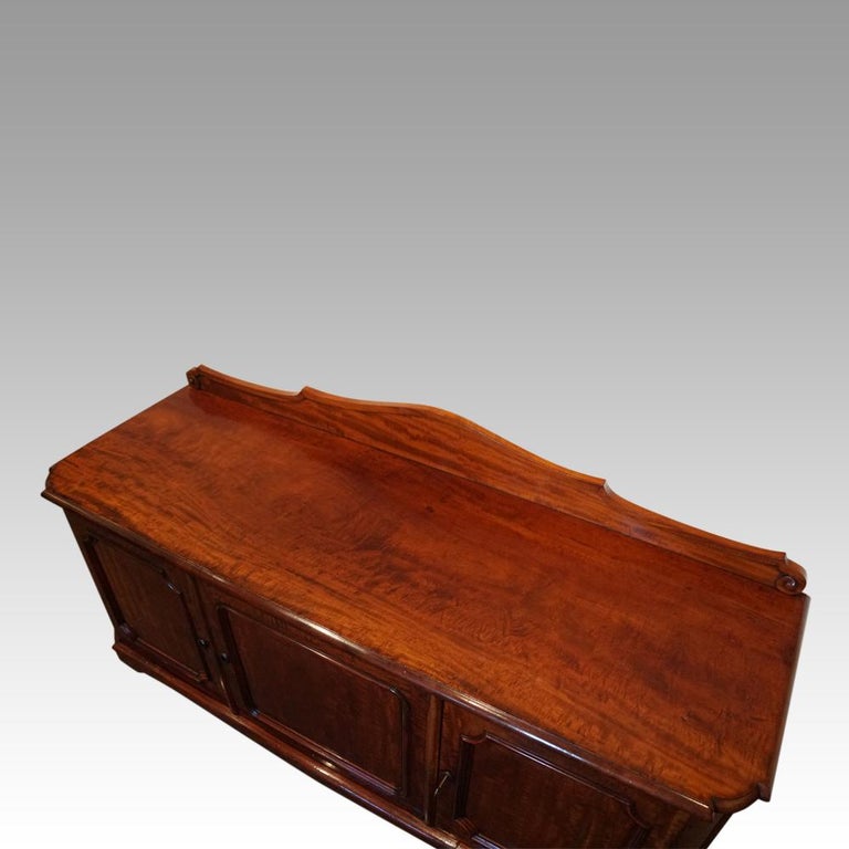 English Victorian Mahogany Low Cupboard TV Stand at 1stDibs | victorian ...