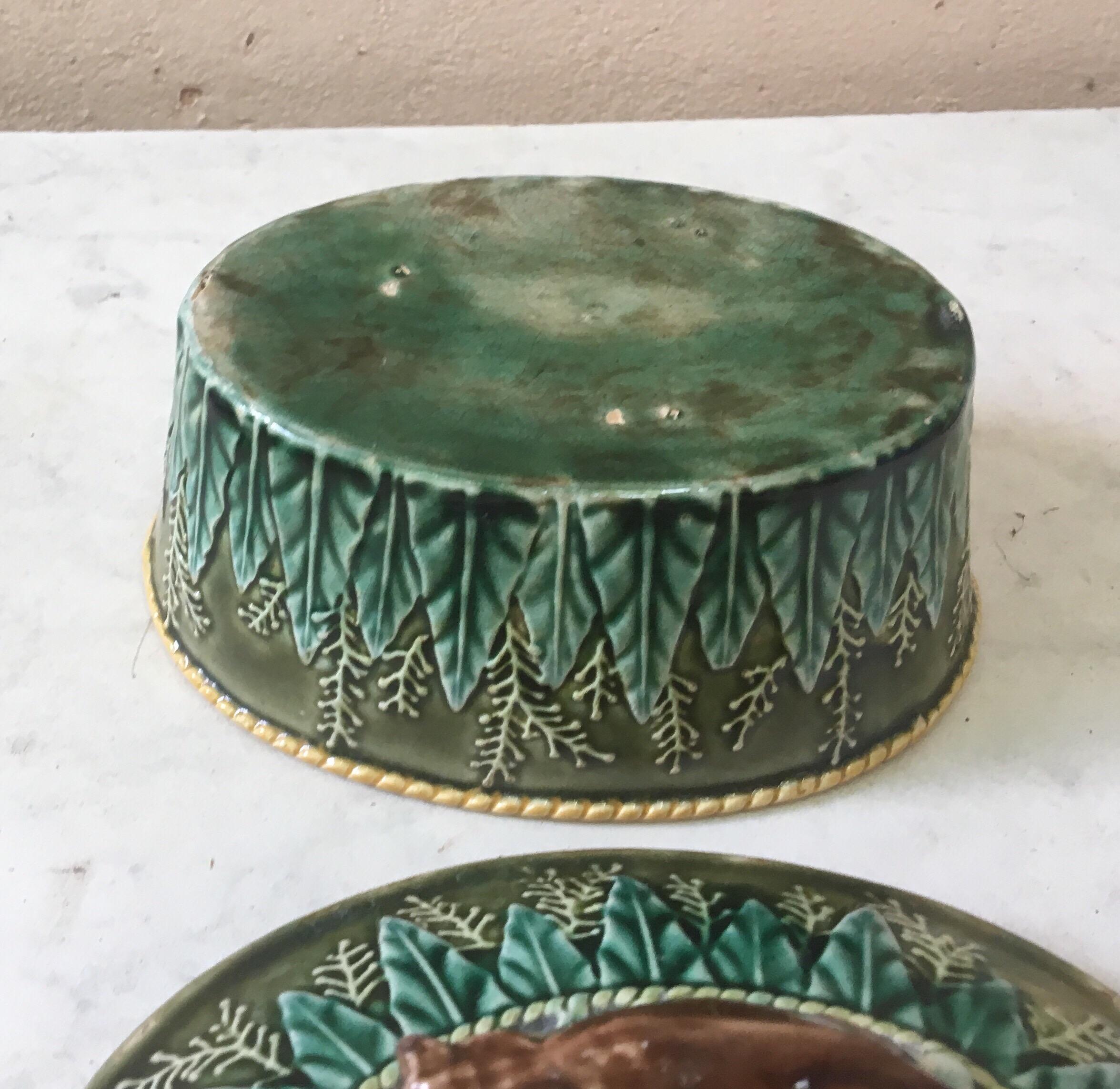 English Victorian Majolica Tureen, circa 1880 at 1stDibs