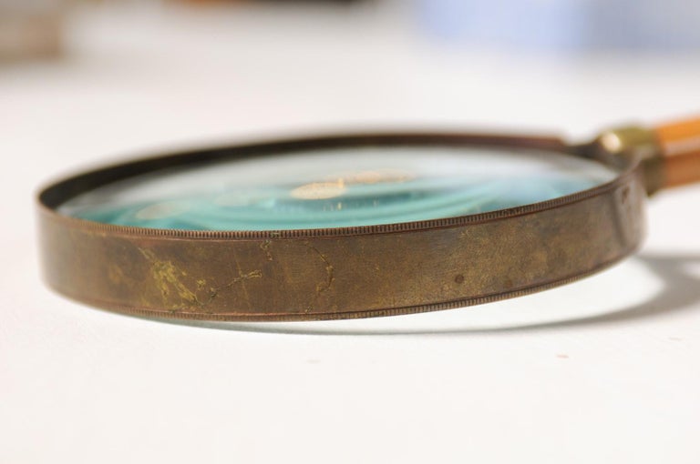 English Victorian Period 19th Century Magnifying Glass with Sword ...