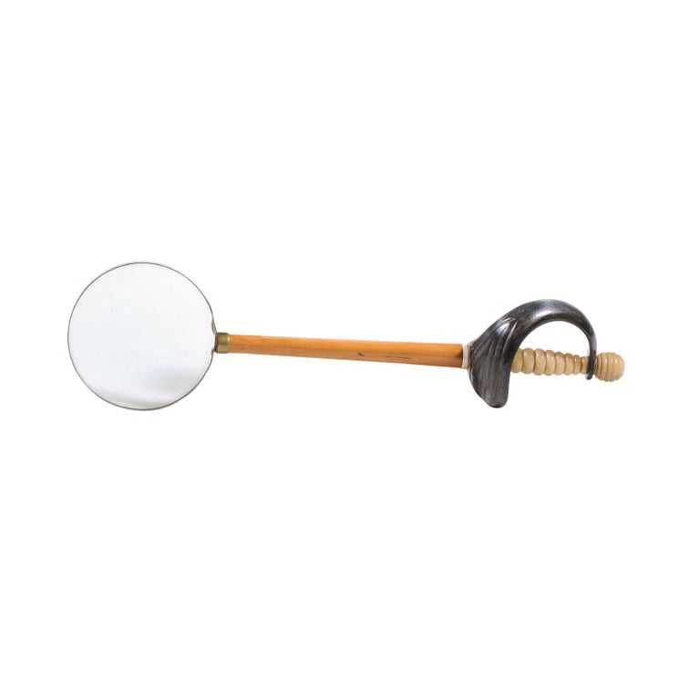 English Victorian Period 19th Century Magnifying Glass with Sword ...