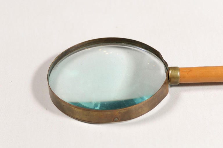 English Victorian Period 19th Century Magnifying Glass with Sword ...