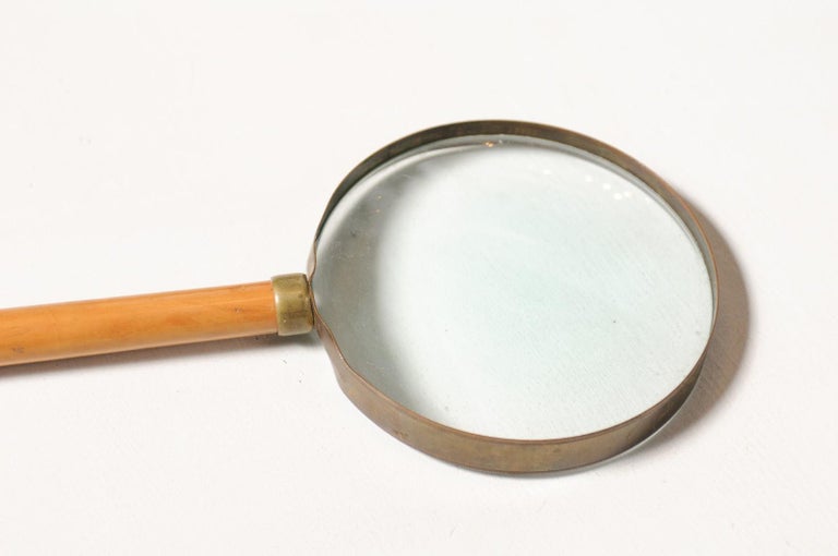 English Victorian Period 19th Century Magnifying Glass with Sword ...