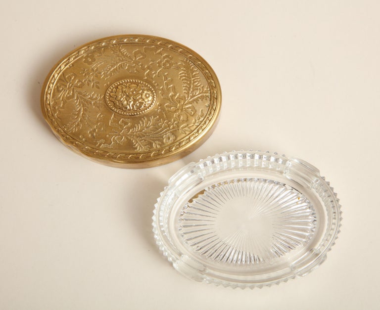 English Victorian Set of 3 Vanity Jars For Sale at 1stDibs