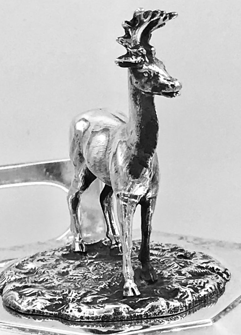 English Victorian Silver Butter Dish at 1stDibs