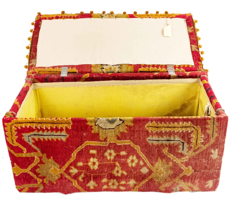 English Victorian Turkish Carpet Trunk For Sale at 1stDibs | turkish trunk