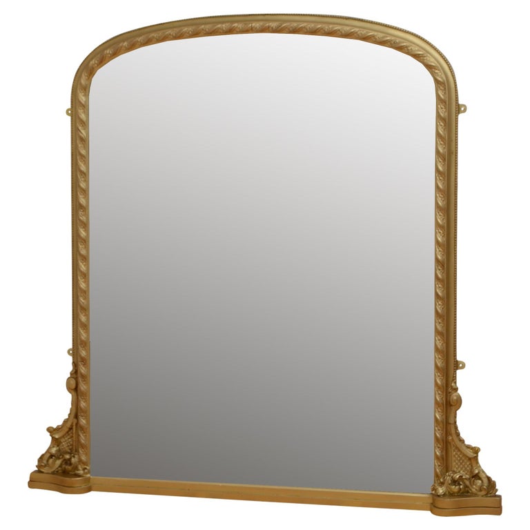 English Victorian Wall Mirror For Sale at 1stDibs