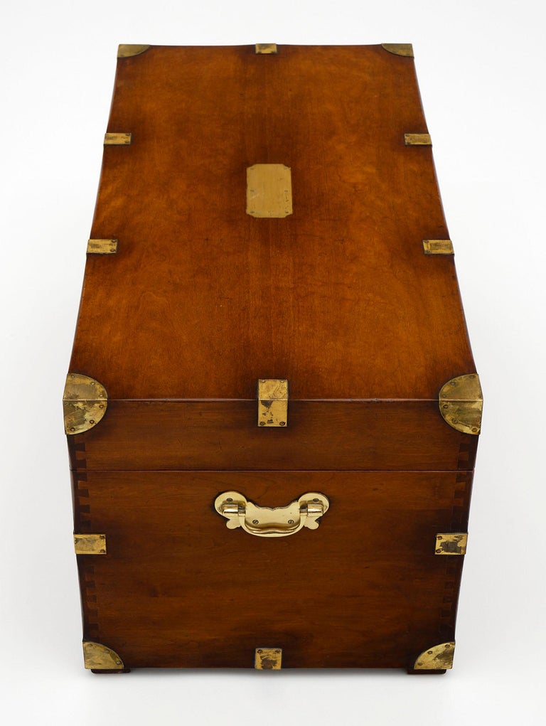 English Vintage Travel Trunk at 1stDibs