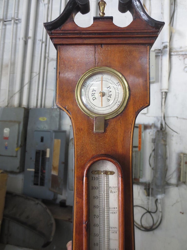 English William IV Barometer by Preston, circa 1835 at 1stDibs