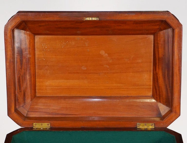 English Wine Compendium or Cellarette 'Wine Cooler' of Mahogany, c.1840 ...