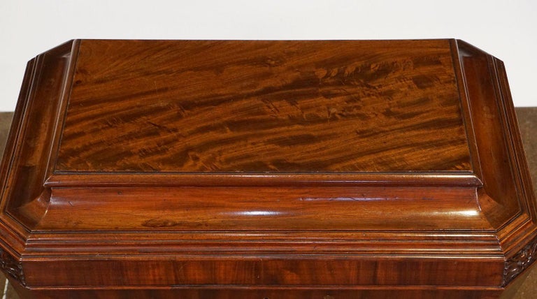 English Wine Compendium or Cellarette 'Wine Cooler' of Mahogany, c.1840 ...