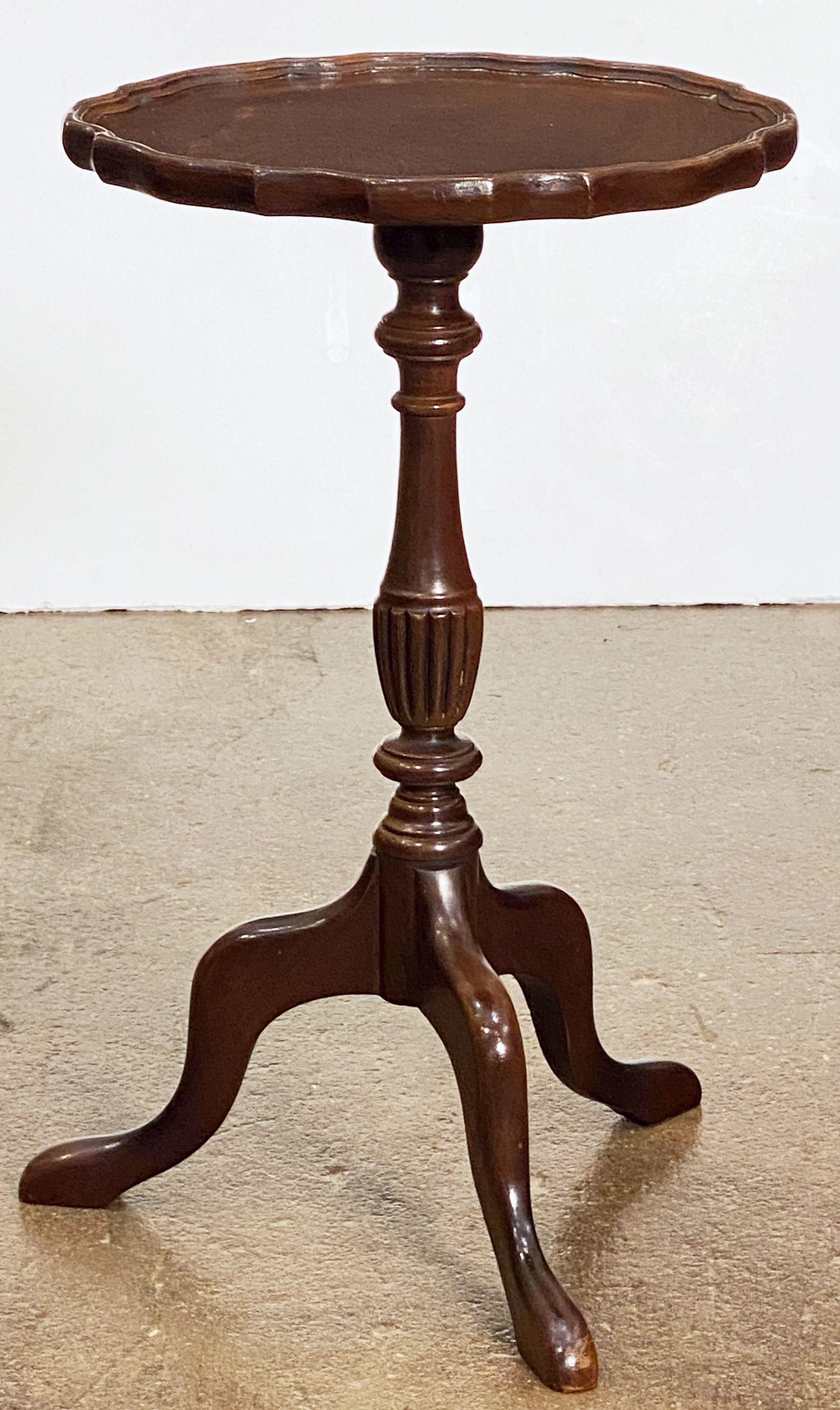 English Wine Table of Mahogany at 1stDibs
