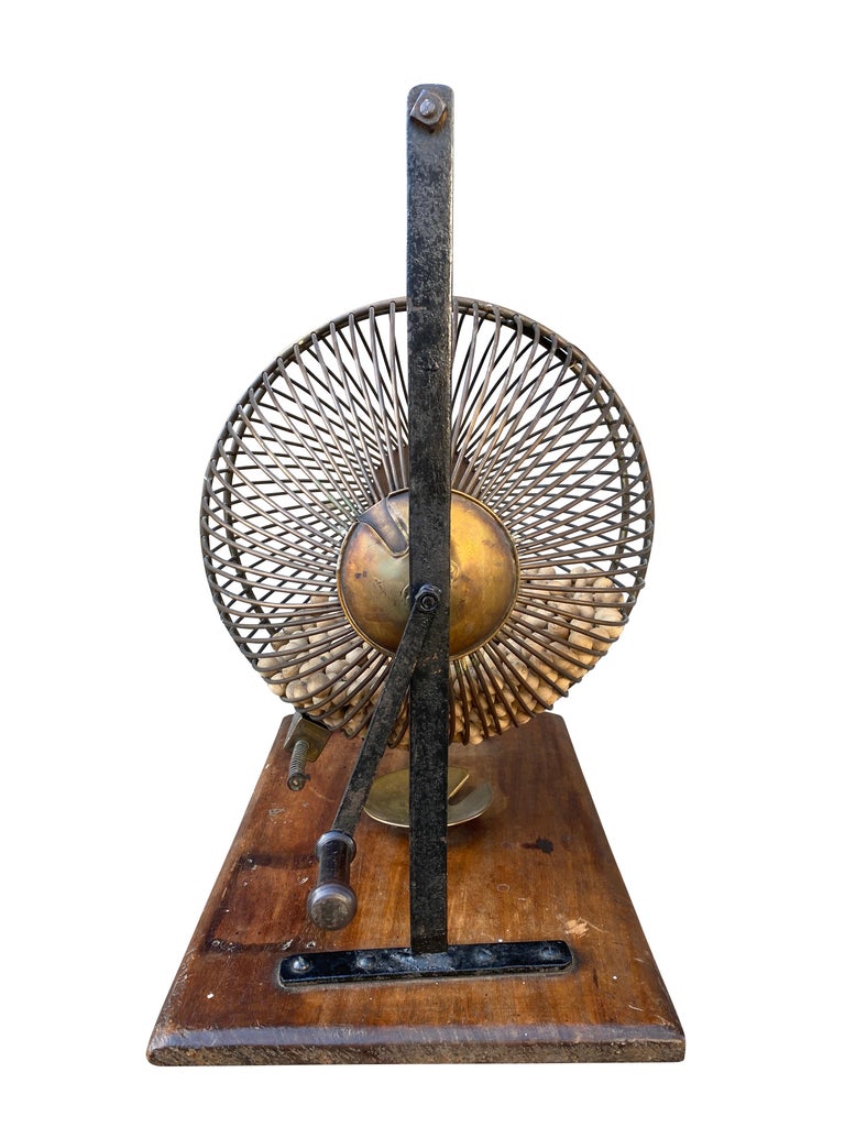 English Wood and Iron Bingo Wheel at 1stDibs | tombola wheel, bingo ...