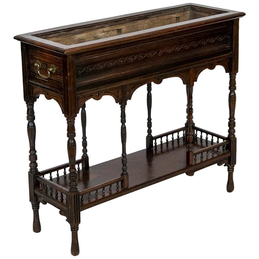 English Wooden Planter at 1stDibs