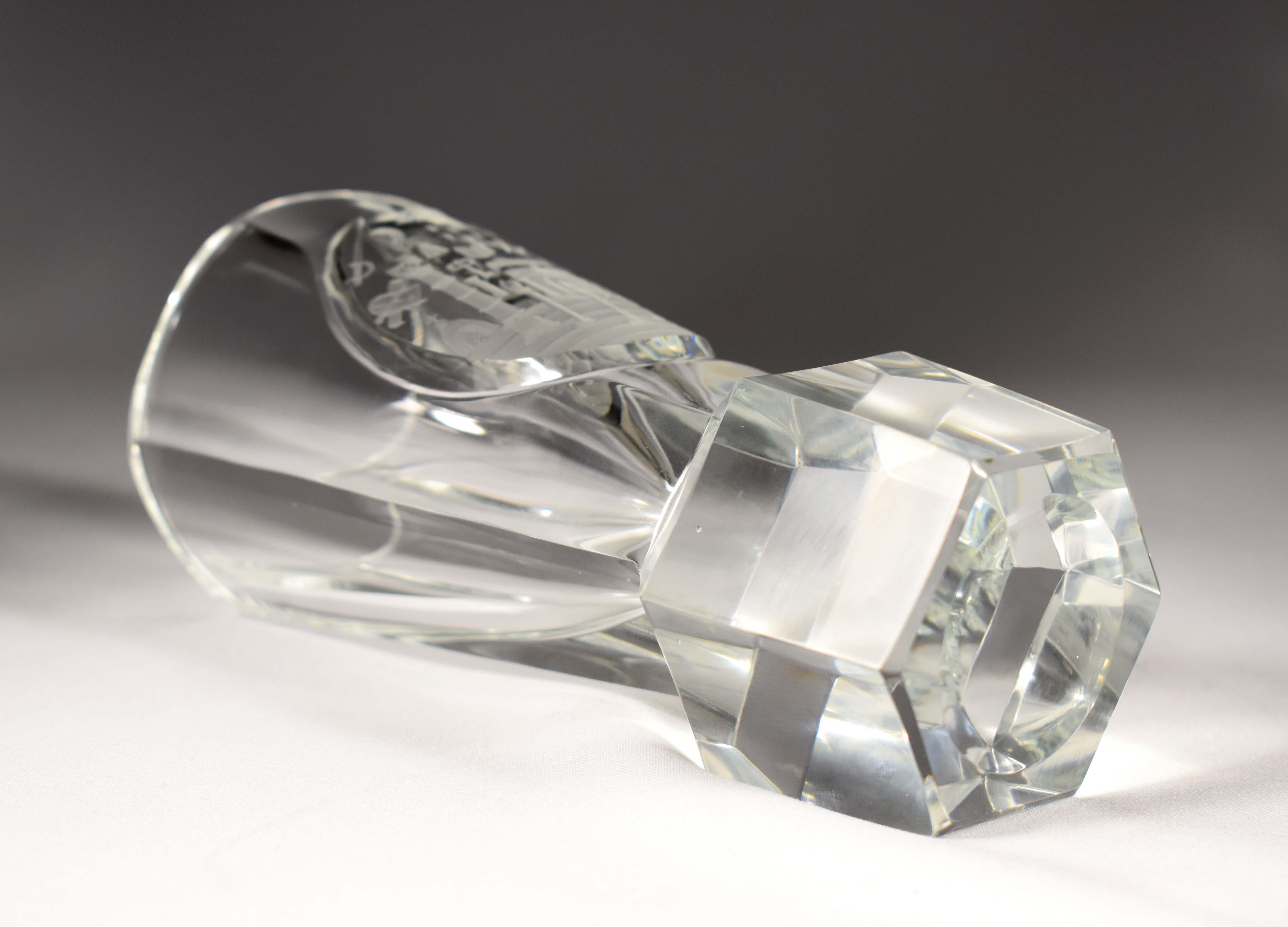 Engraved Goblet with Symbolism of Freemasons, 20th Century at 1stDibs ...