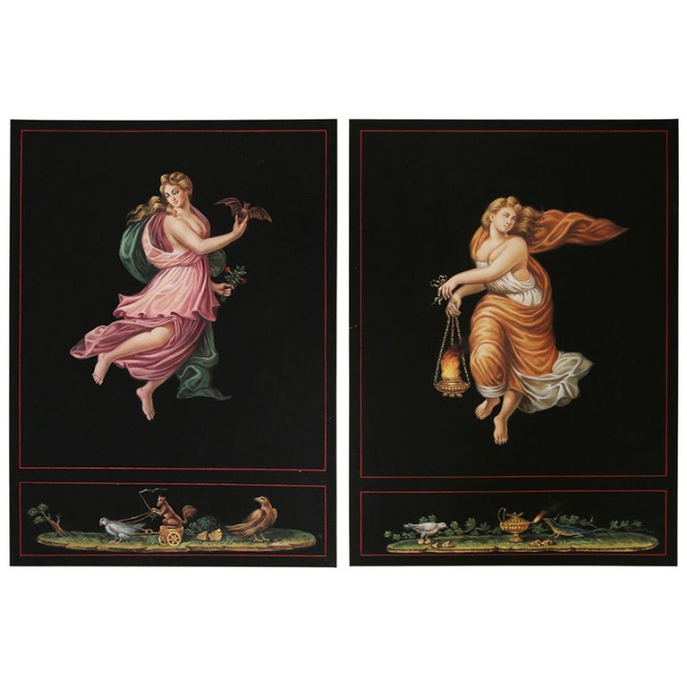 Engravings after Raphael "Hours of Day and Night" at 1stDibs